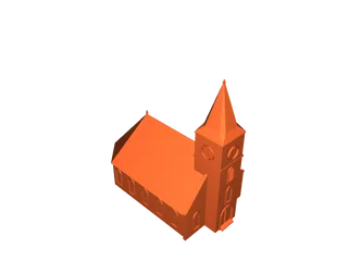 Church by Visio 3D Team | Download free STL model | Printables.com
