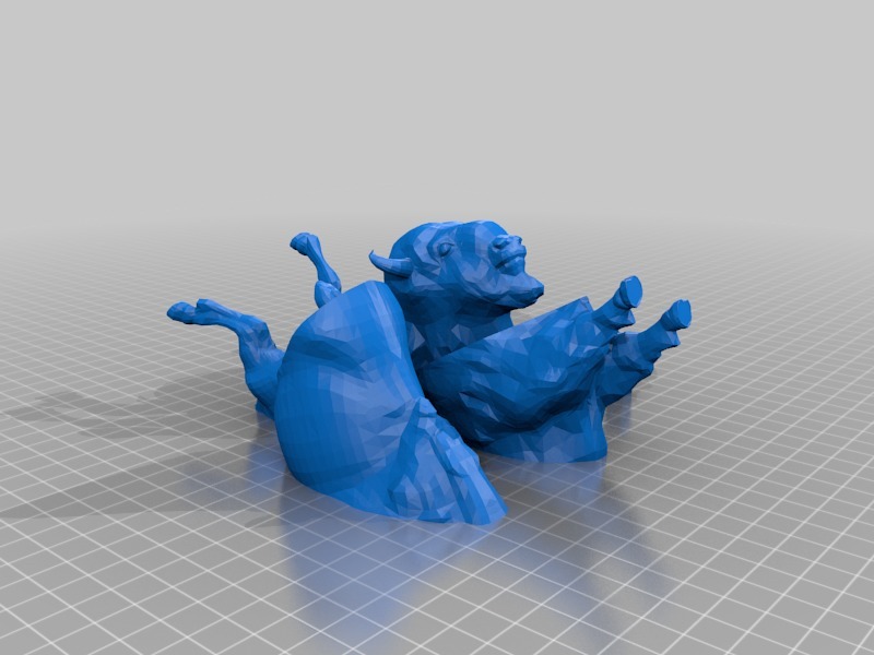 Bison Puzzle by Visio 3D Team | Download free STL model | Printables.com