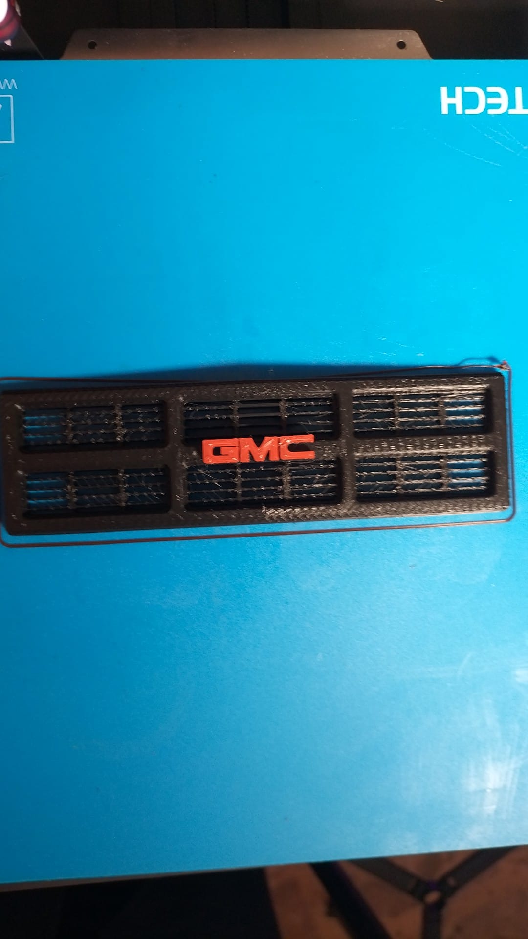 Modified max team radiator grille in GMC by Frame3d | Download free STL ...