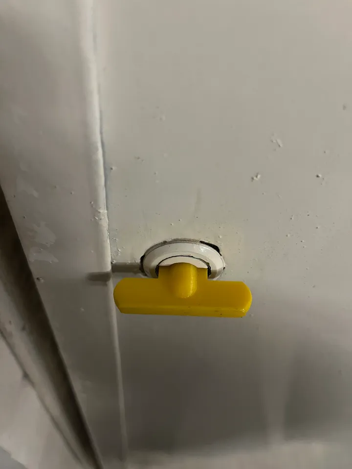 Key for Pin Type Panel Lock by Suchit Mehrotra | Download free STL ...