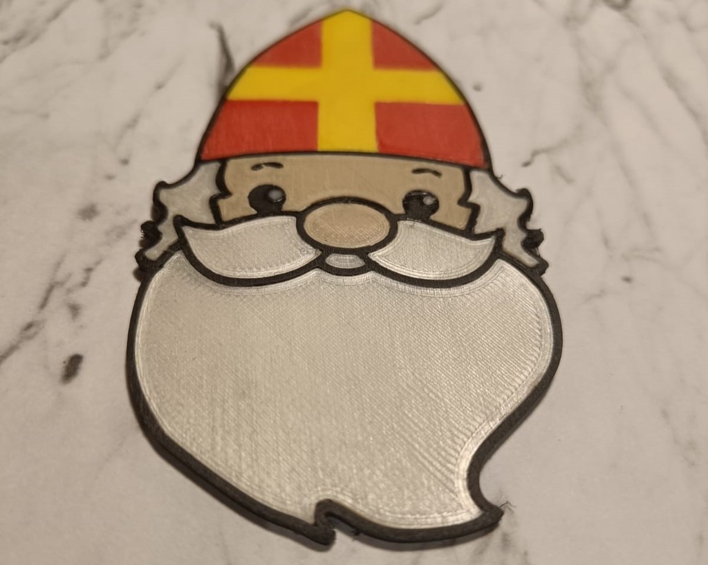 2D Sinterklaas by Guido L | Download free STL model | Printables.com