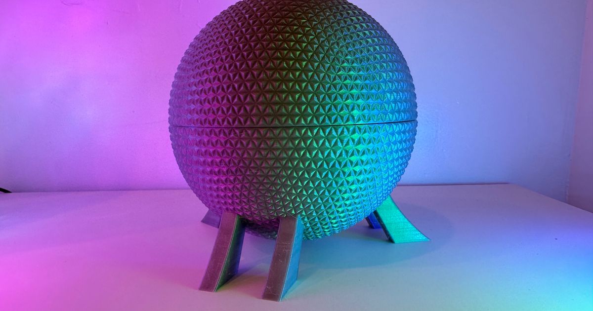 EPCOT Spaceship Earth by jefftml | Download free STL model | Printables.com
