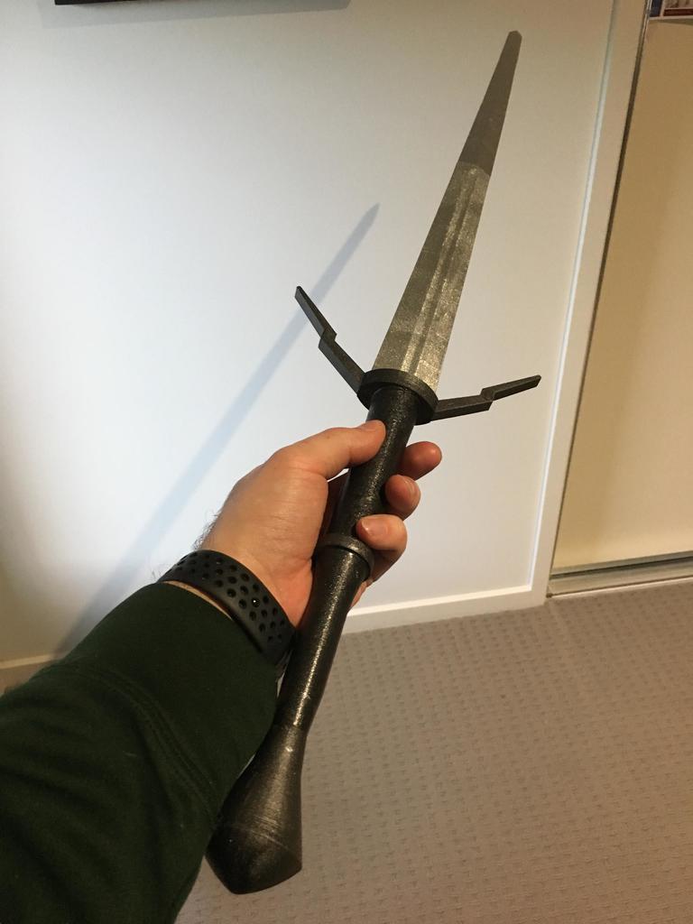 Witcher's Silver Sword by Lotis | Download free STL model | Printables.com