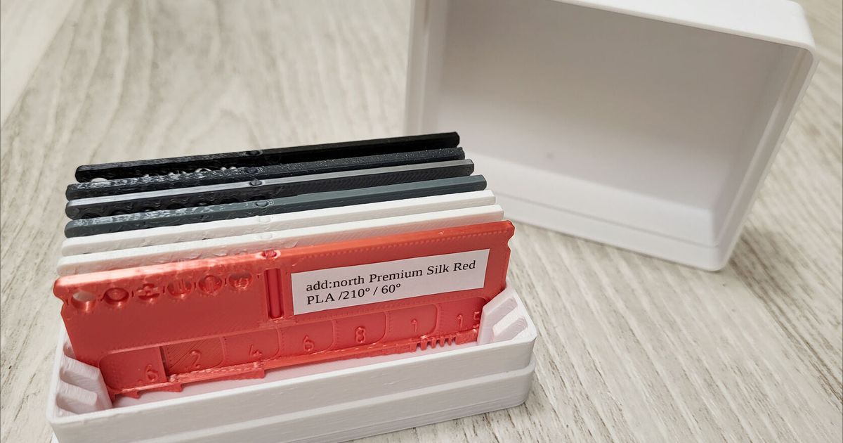 Filament Sample Box by Bent Derailleur | Download free STL model ...