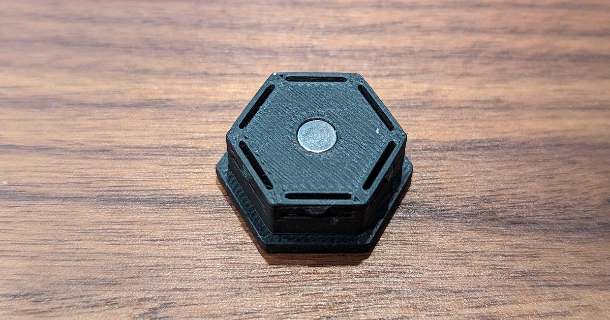 Honeycomb storage wall - Solid Magnetic Insert by mathewsamuel ...