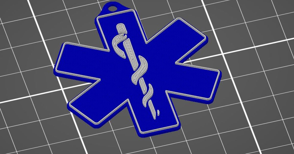 EMT - EMS Logo two colors da Werkstatt101 | Scarica il modello STL ...