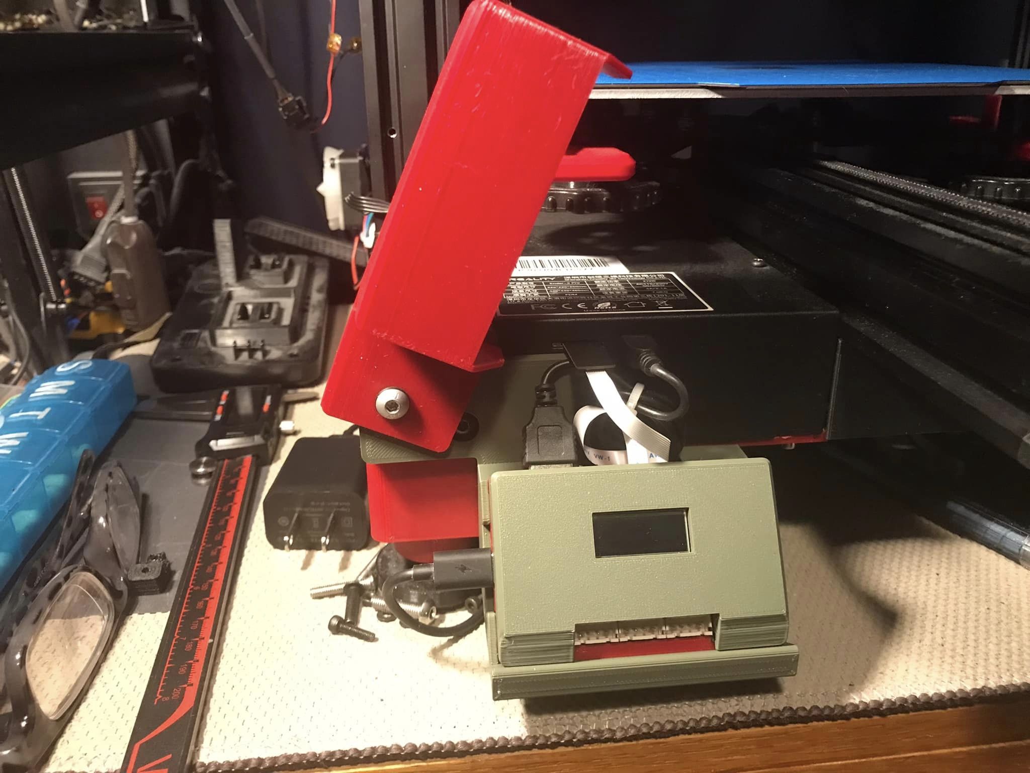 Fiber Punk Node Pro Mounting Enclosure with Flip Cover by JEBurroughs ...