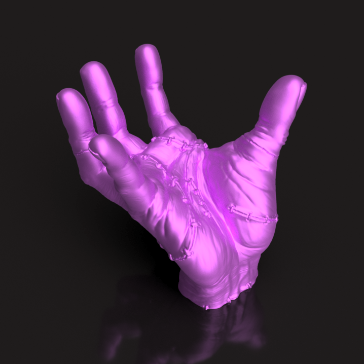 Wednesday Addams - Thing Hand Top Fix by Maximus Printus | Download ...