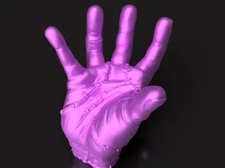 Wednesday Addams - Thing Hand Top Fix by Maximus Printus | Download ...