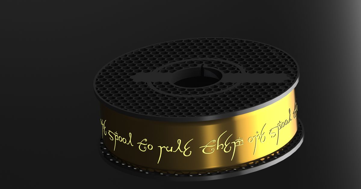 One Spool Organizer to rule them all XD by rayjizza | Download free STL ...