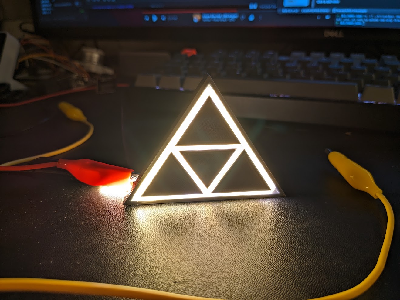 Triforce LED Noodle Light by William Emfinger | Download free STL model ...