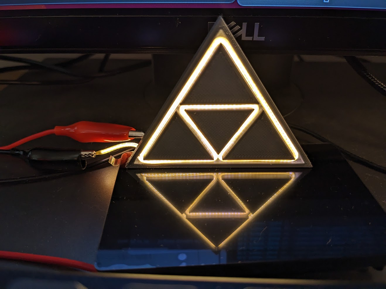 Triforce LED Noodle Light by William Emfinger | Download free STL model ...