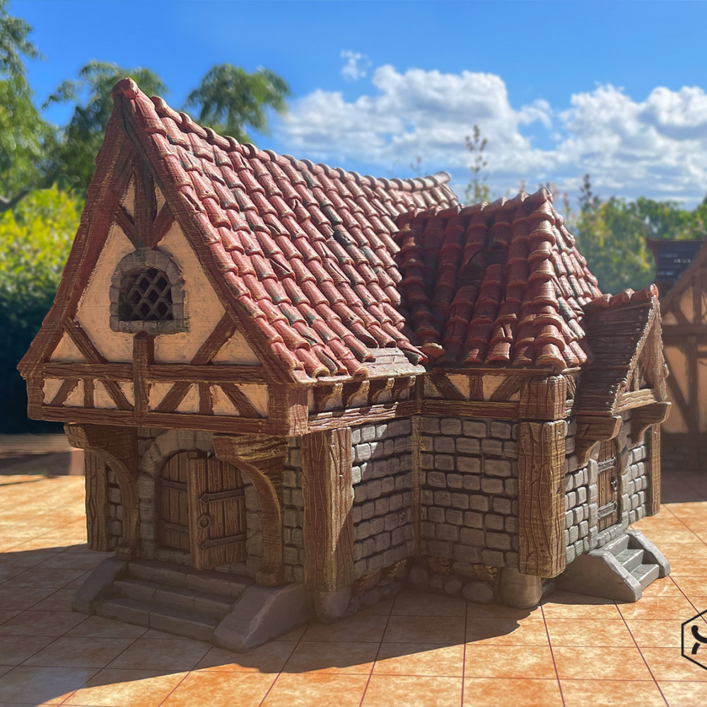 The Snoring Warrior Tavern by Gracewindale | Download free STL model ...