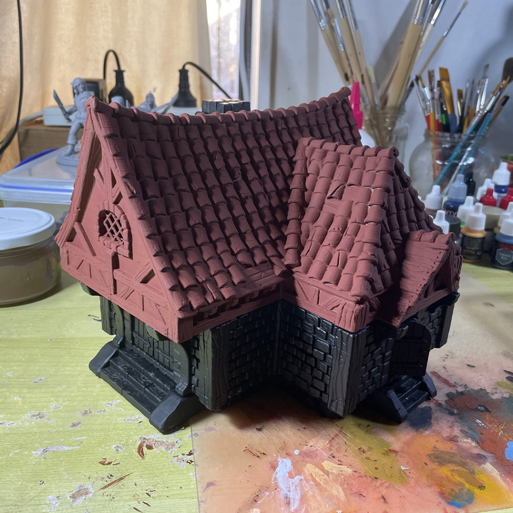 The Snoring Warrior Tavern by Gracewindale | Download free STL model ...