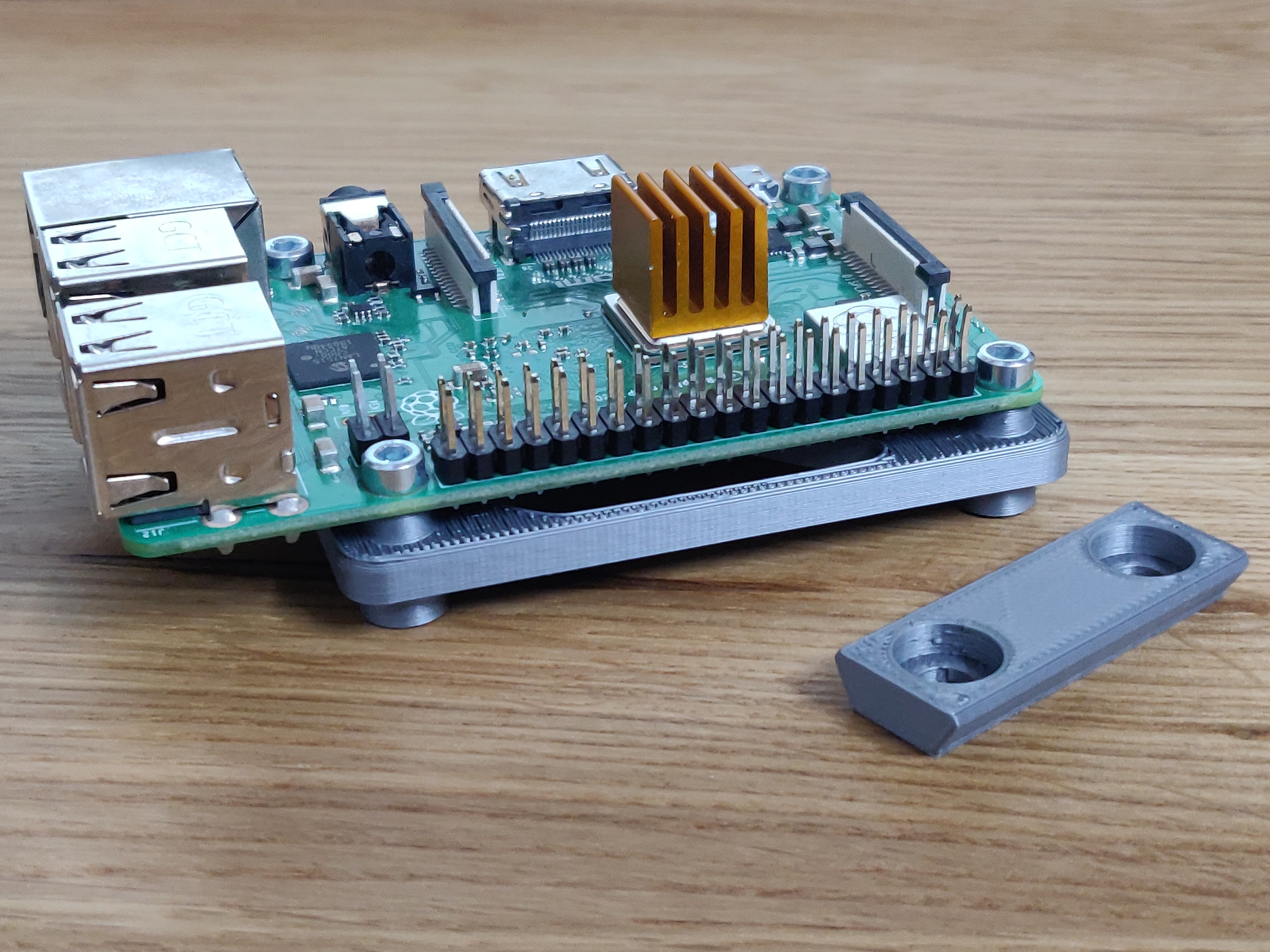 Raspberry Pi wall mount od autora Dimsch | Stáhněte si zdarma STL model ...