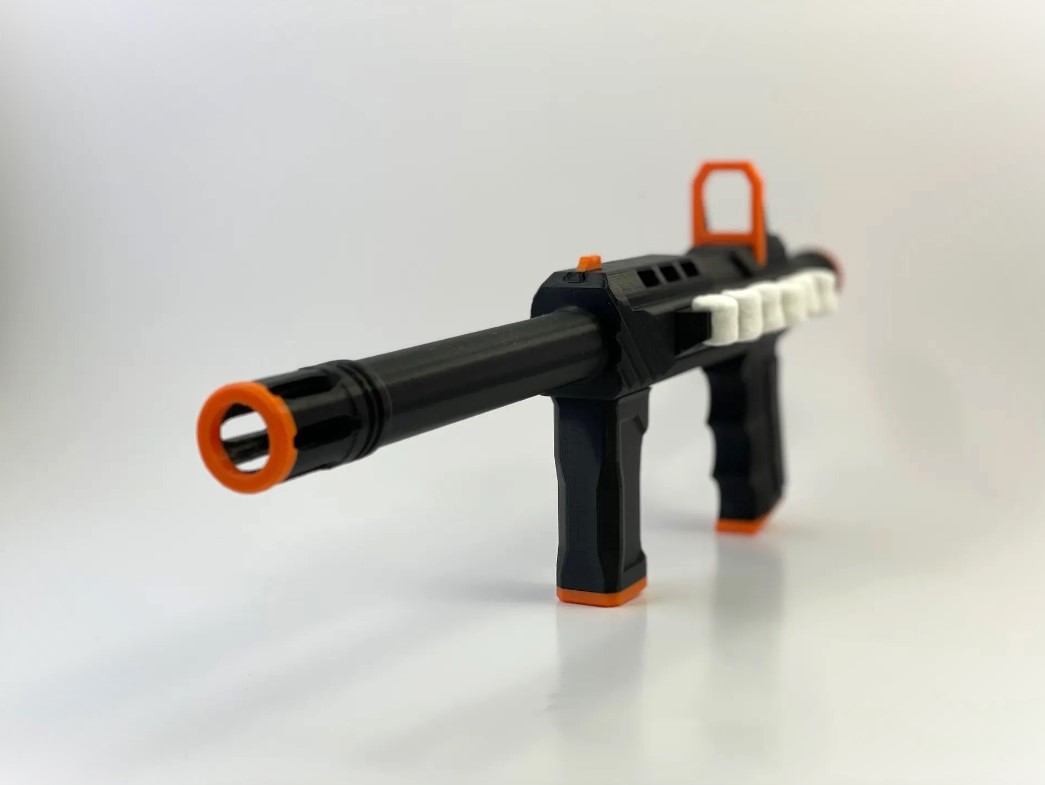 Easy Print Marshmallow Gun by Jacob Cardwell | Download free STL model ...