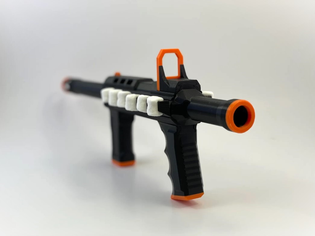Easy Print Marshmallow Gun by Jacob Cardwell | Download free STL model ...