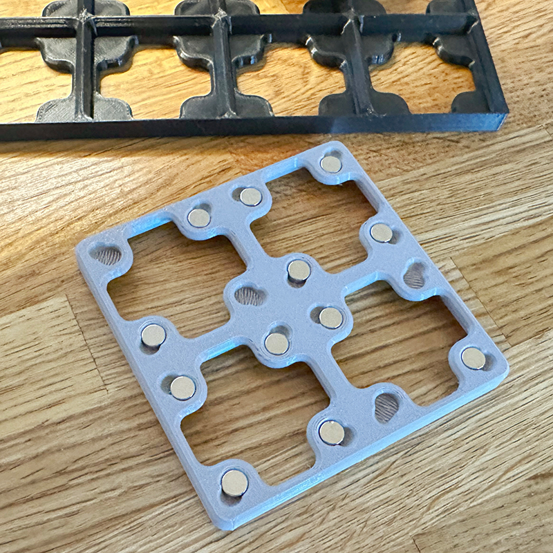 Gridfinity Base Plate with "inverted" magnets by Marcelismus | Download ...