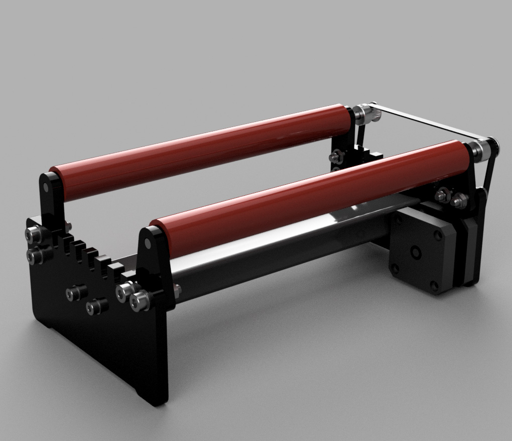 Rotatif pour cnc laser by Les impressions D'ega | Download free STL ...