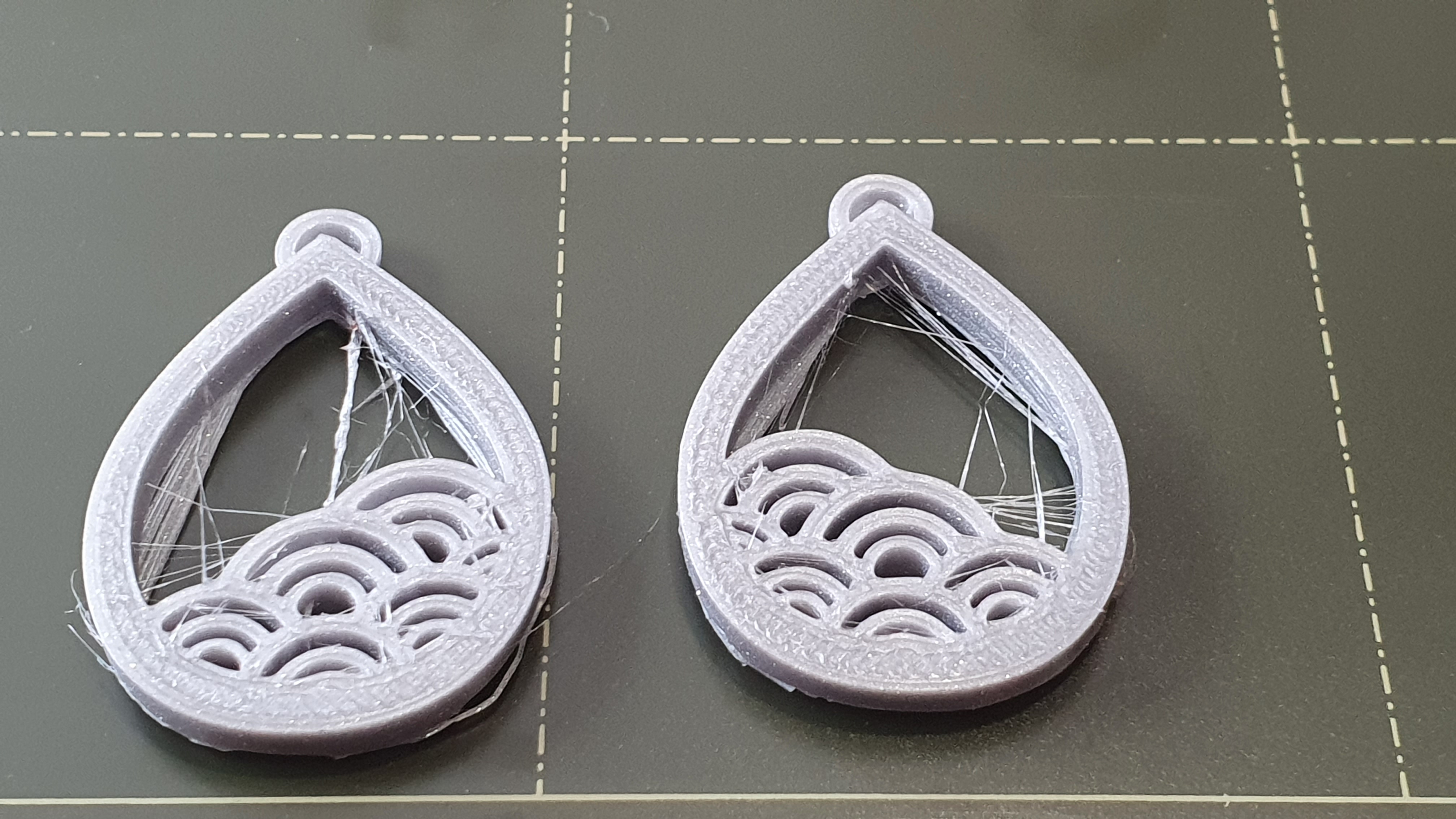Earings_minimal_waves by Miro5law | Download free STL model ...
