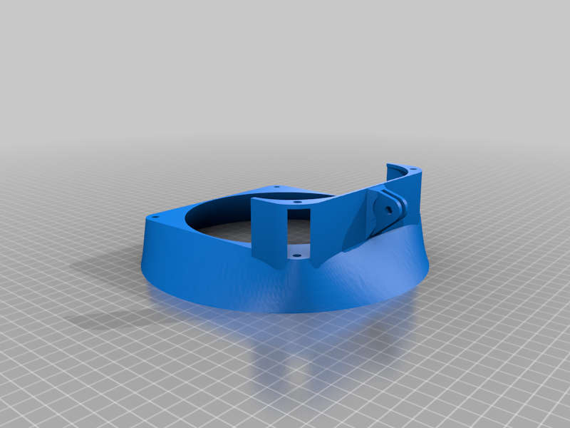 Wind simulator / generator for simulator games (140mm fan) by Burgstall ...