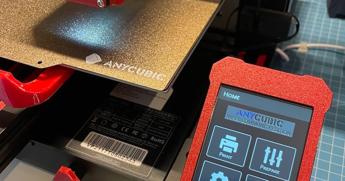 Anycubic Vyper / Display Case, Cover by hangloose | Download free STL ...