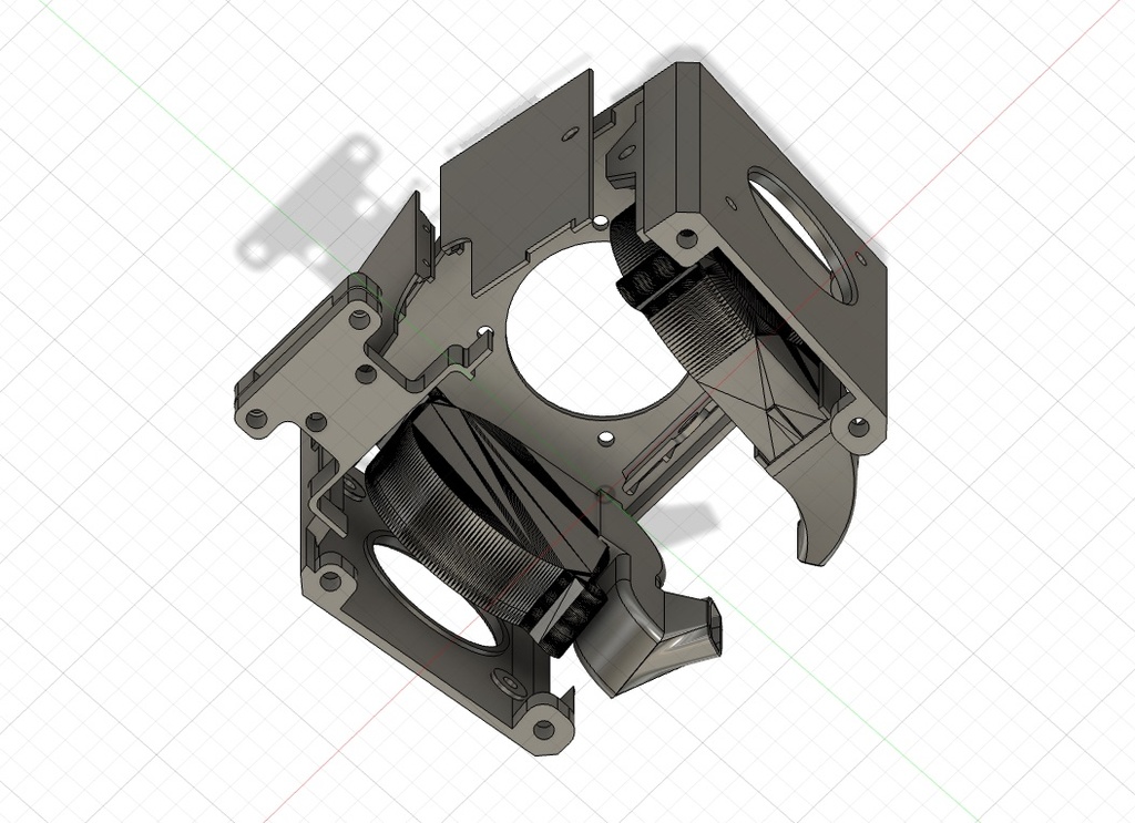 Anycubic Vyper / Custom Print Head V1/V3 with 2x5015 Fans by hangloose ...