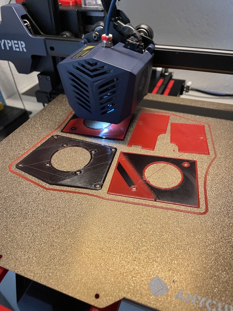 Anycubic Vyper / Custom Print Head V1/V3 with 2x5015 Fans by hangloose ...