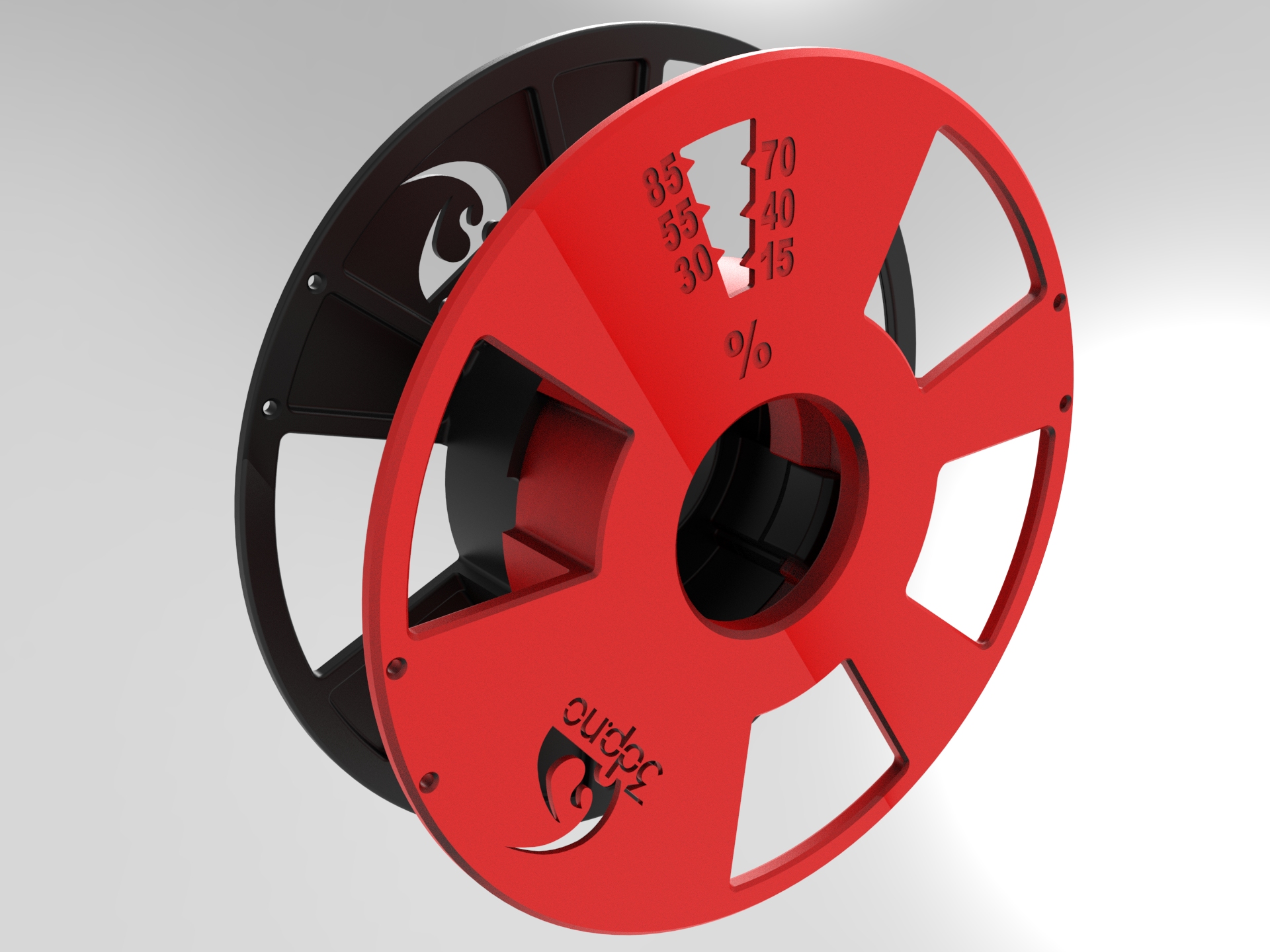 3DP MasterSpool for Refill filament - Refillspool by 3DP | Download ...