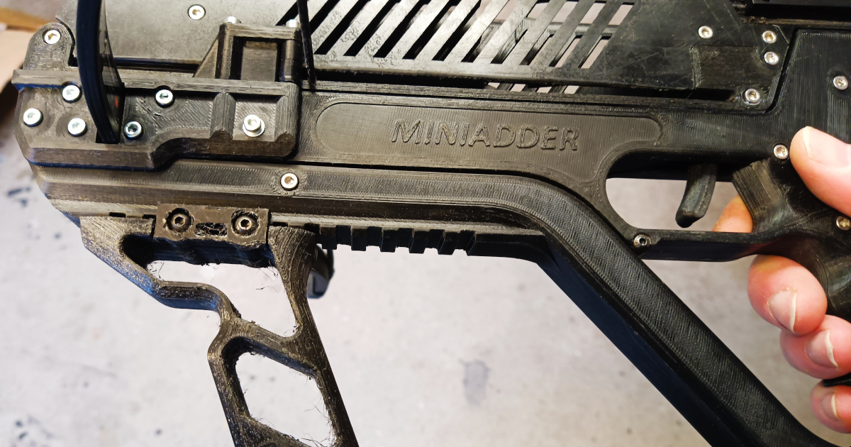 Vertical Grip - Picatinny (Fixed) by HolgiB | Download free STL model ...