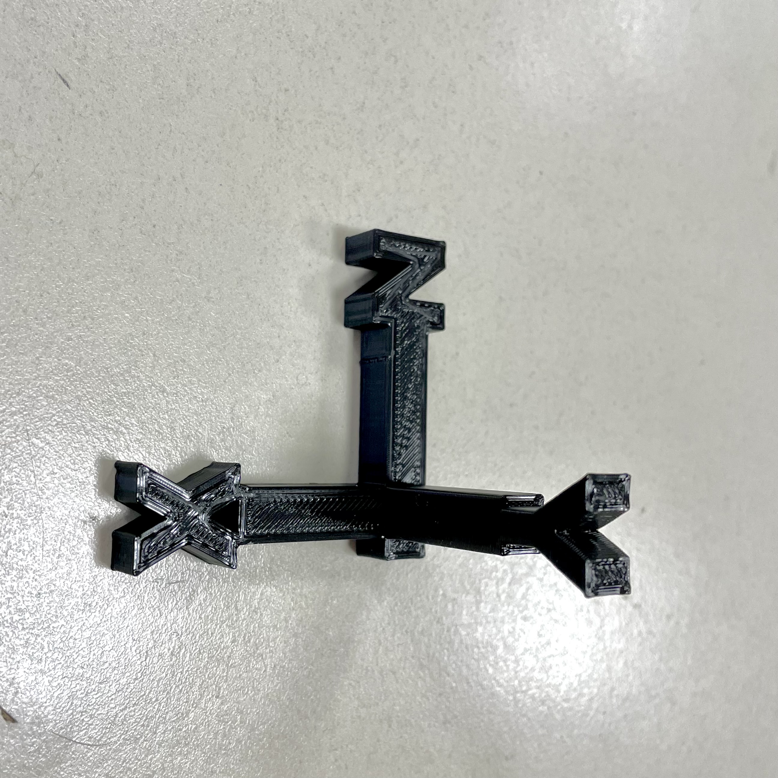 XYZ Reference Frame by Francesco Pascucci | Download free STL model ...