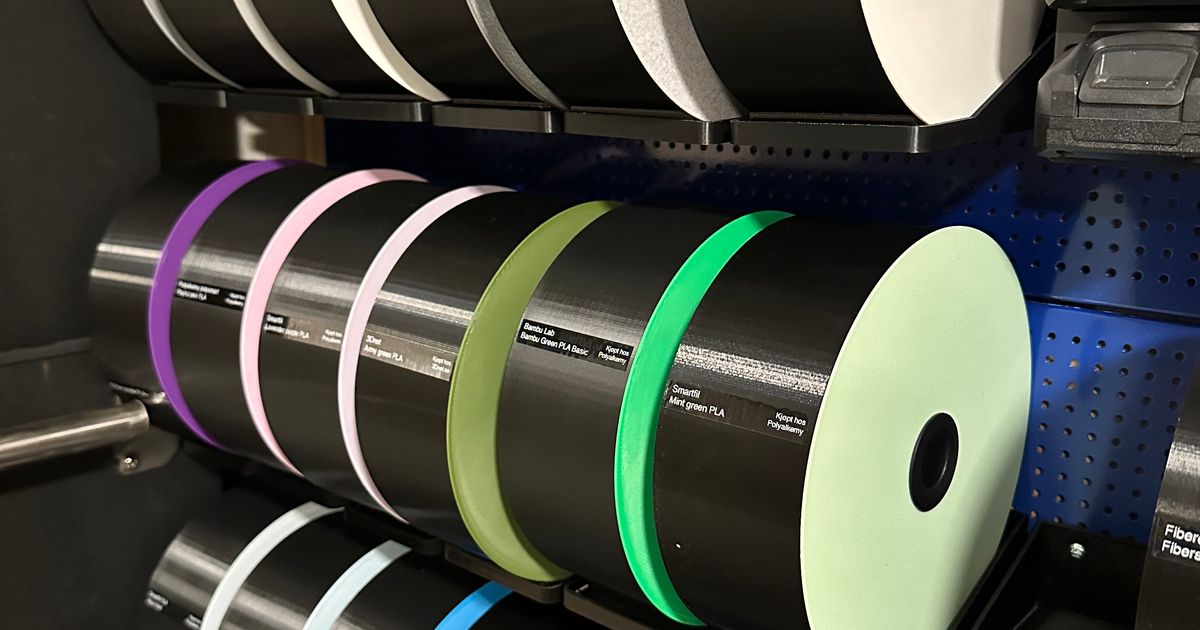 Round filament box by Toregr | Download free STL model | Printables.com