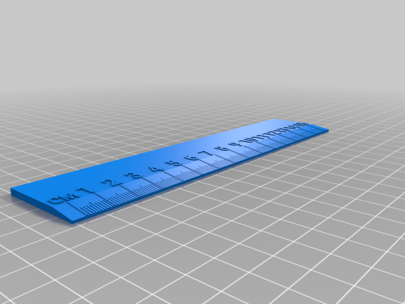 Ruler 15cm by XoJJB | Download free STL model | Printables.com