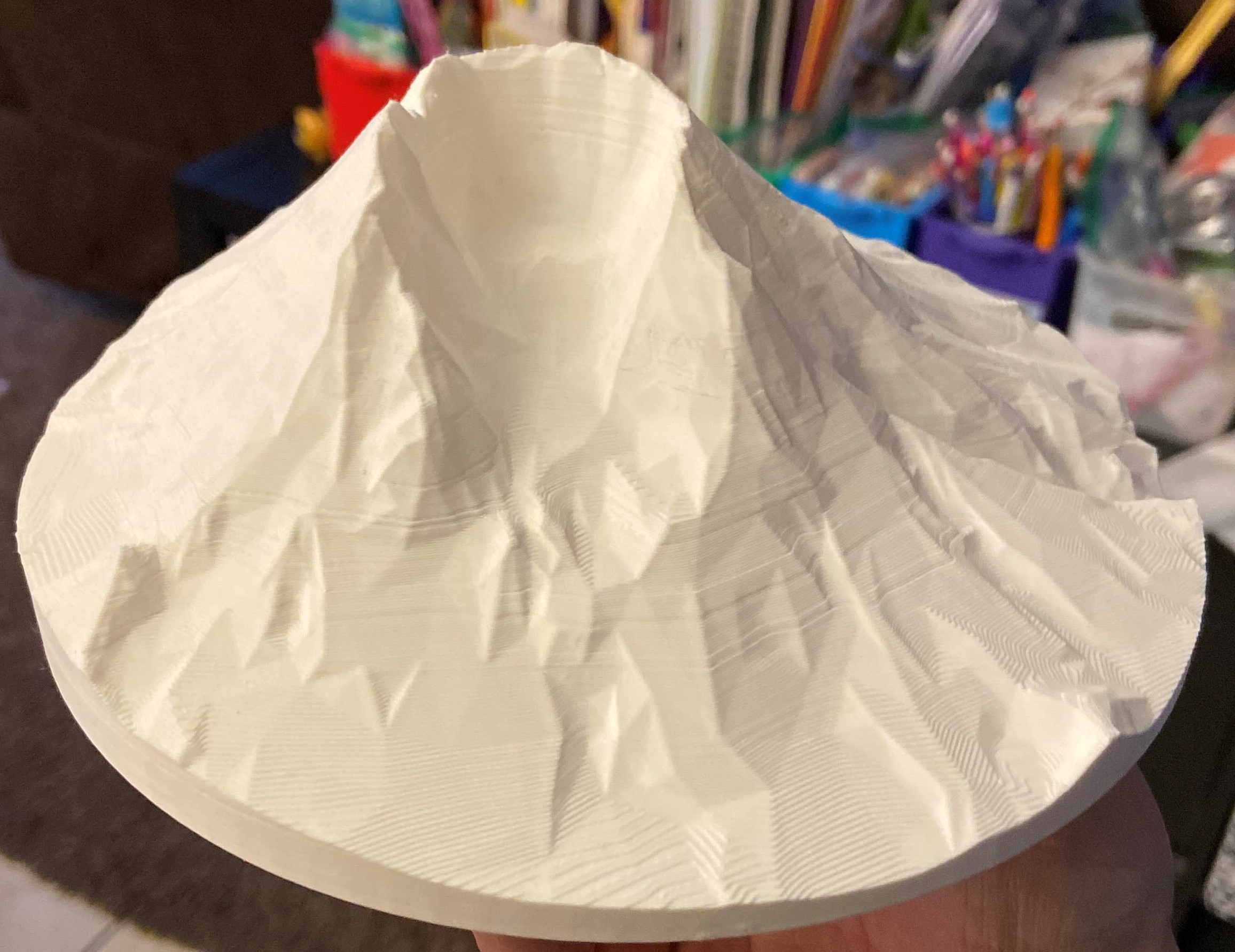 7" model of Mt St Helens by Place and Play 3D | Download free STL model ...