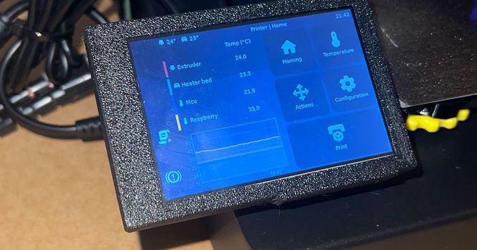 Kingroon KPS3 + 3D Touch Probe Klipperconfig - BL Touch - Fluidd ...
