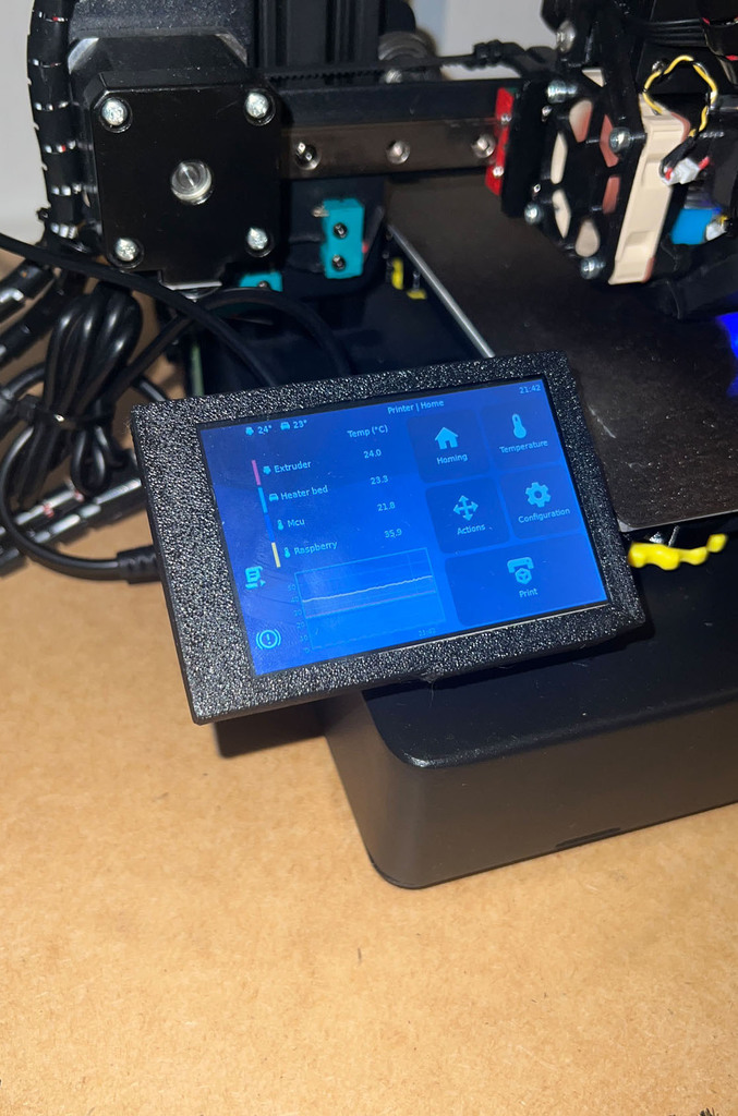 3.5'' Klipperscreen Case for Kingroon KP3S Pi Zero 2 LCD klipper by ...