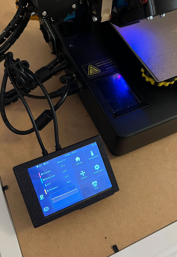 3.5'' Klipperscreen Case for Kingroon KP3S Pi Zero 2 LCD klipper by ...