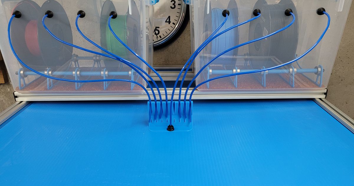 Quick swap top load filament handler by Tuna | Download free STL model ...