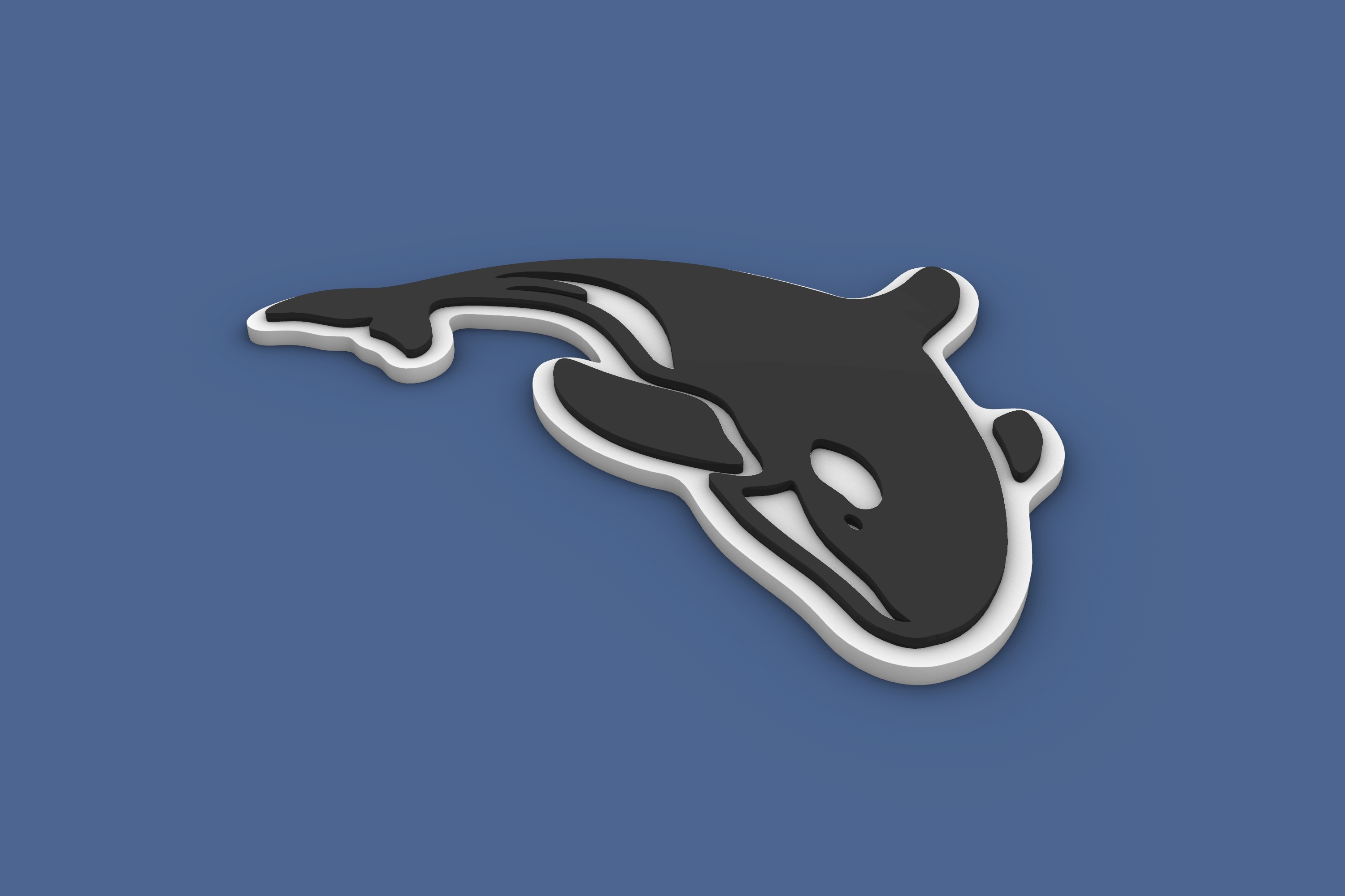 Orca badge by Samotrel | Download free STL model | Printables.com