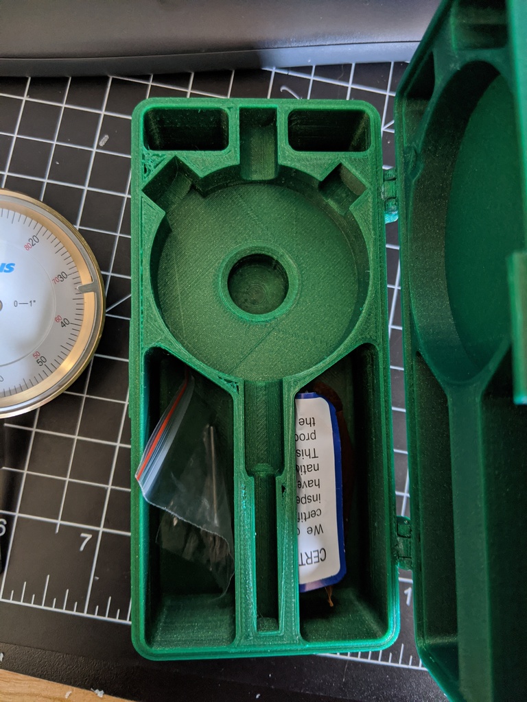 Fitted Dial Indicator Case Remix by huberjer | Download free STL model ...