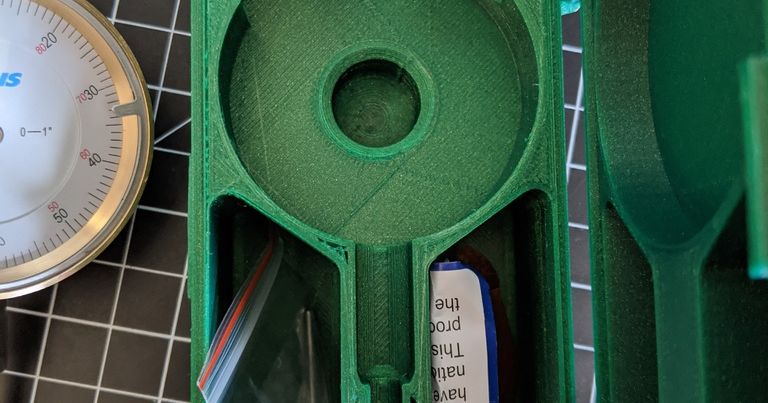 Fitted Dial Indicator Case Remix by huberjer | Download free STL model ...