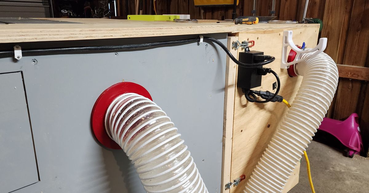 4" Magnetic Dust Collection Fitting System by erick.siders | Download ...