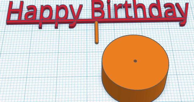 birthday cake by Farme | Download free STL model | Printables.com