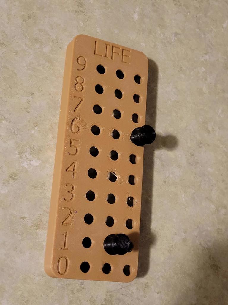 Life counter for D&D by Crafter64 | Download free STL model ...