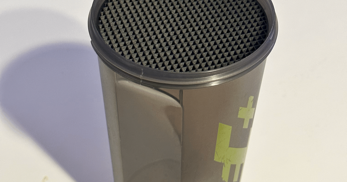 Grid for gym shaker (customizable) by Make-A-Shape.de | Download free ...