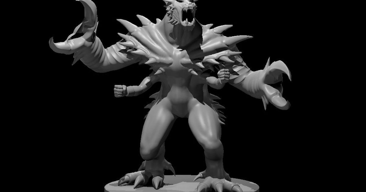 Glabrezu Updated by MZ4250 | Download free STL model | Printables.com Glabrezu Updated by MZ4250 | Download free STL model | Printables.com