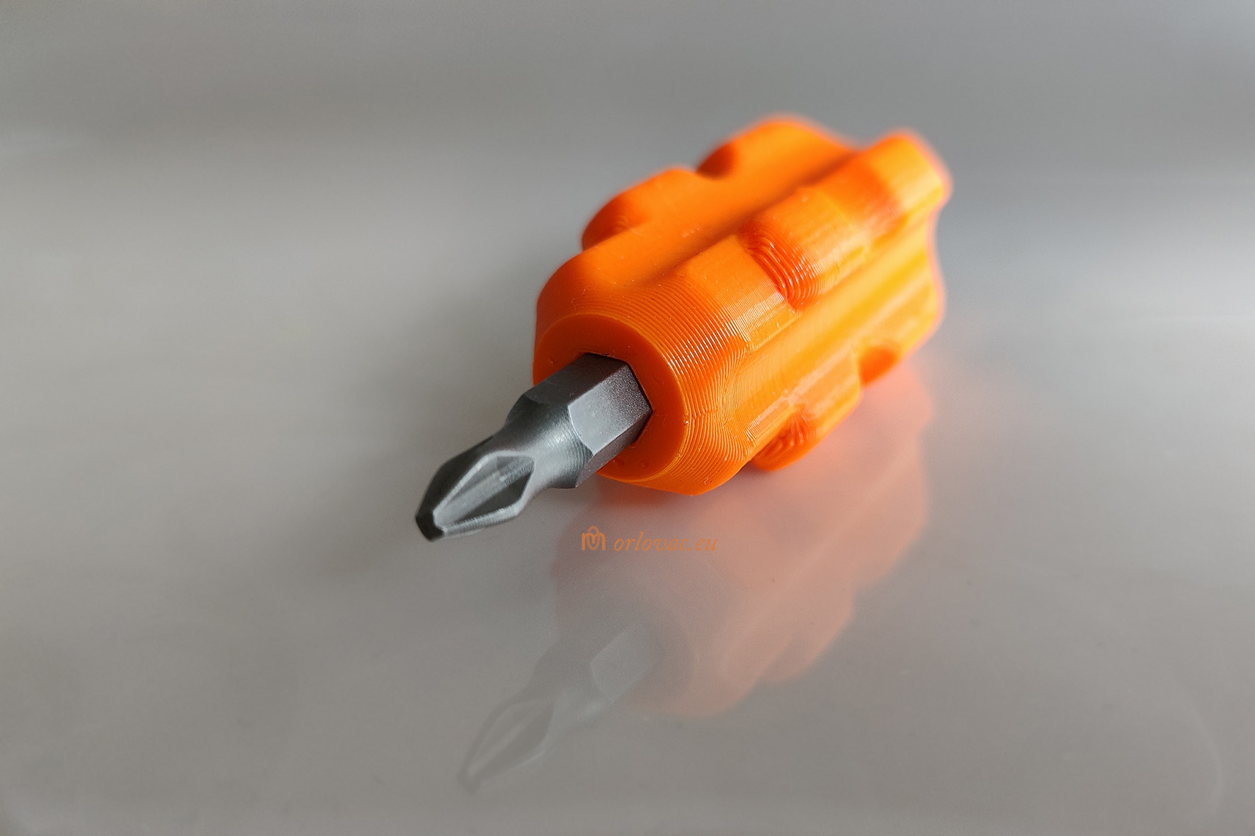 Short Handle for double ended 1/4" screwbits by Marin | Download free ...