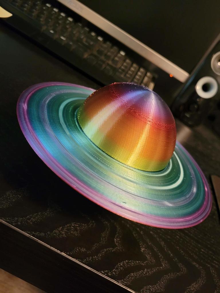 Saturn Planet & Stand by Crafter64 | Download free STL model ...