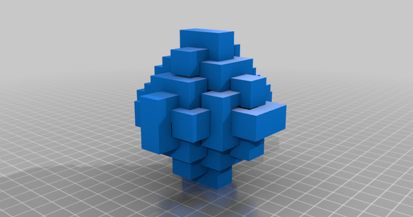 Simple 3D Puzzle by Crafter64 | Download free STL model | Printables.com