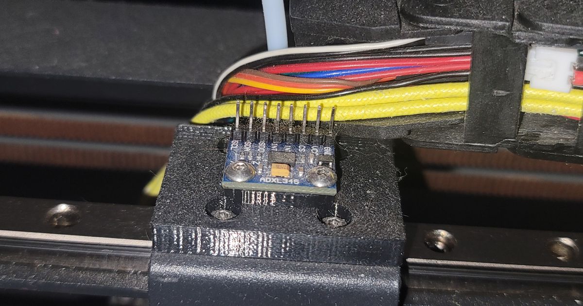 Drag Chain and ADXL345 mount for TwoTrees Sapphire Plus by MrHanMan ...